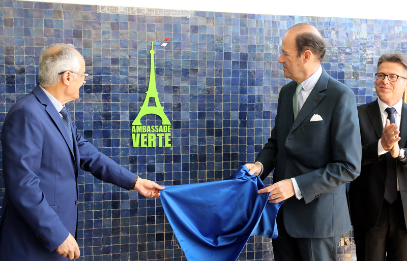 L’Ambassade de France à Rabat déclarée « Ambassade Verte