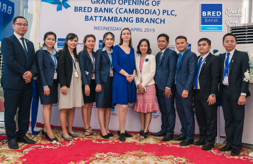 La BRED poursuit sa croissance en ouvrant une agence à Battambang