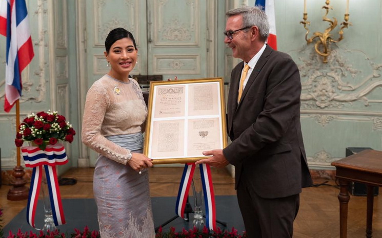 La princesse Sirivannavari commémore à Paris l’ambassade de Kosa Pan
