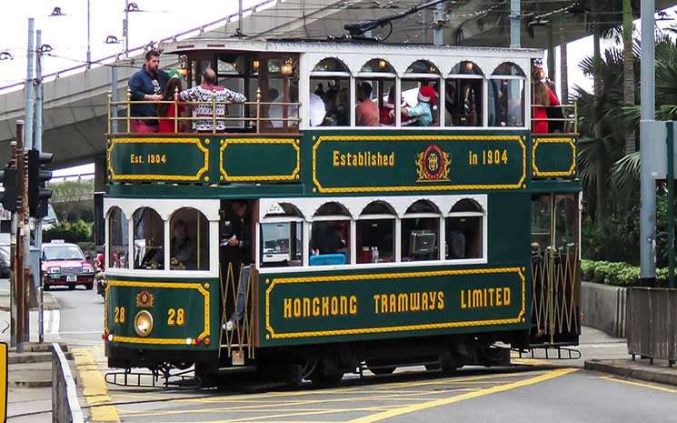 Le tram de Hong Kong entre dans le Livre Guinness des Records