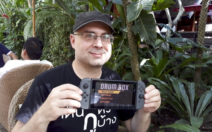 Depuis la Thaïlande, Yan Marchal lance un jeu tout en musique sur Nintendo