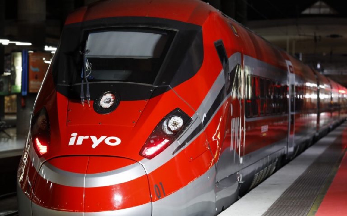 Les billets de train IRYO pour Madrid déjà disponibles