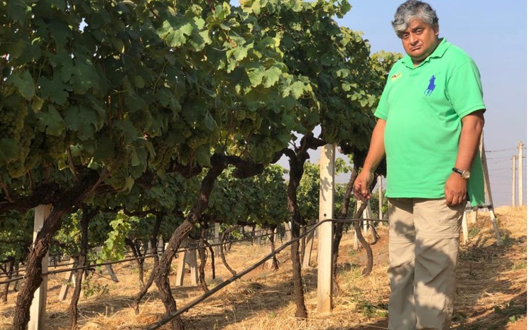 Ravi Viswanathan, gourou du vin en Inde et président de GROVER ZAMPA