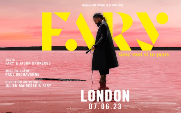 L'humoriste Fary de retour à Londres!