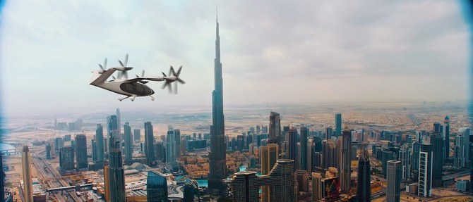 Les taxis volants décolleront d'ici 2026 à Dubai