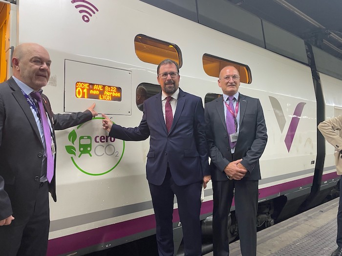 Renfe lance son premier AVE international sur la ligne Barcelone-Lyon