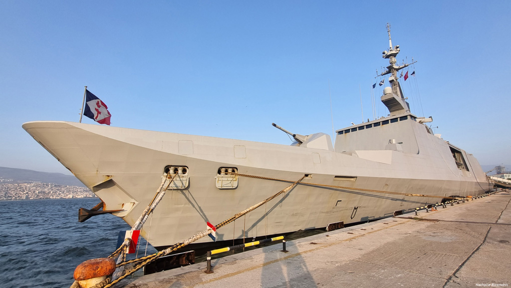 Escale de la frégate Surcouf à Izmir
