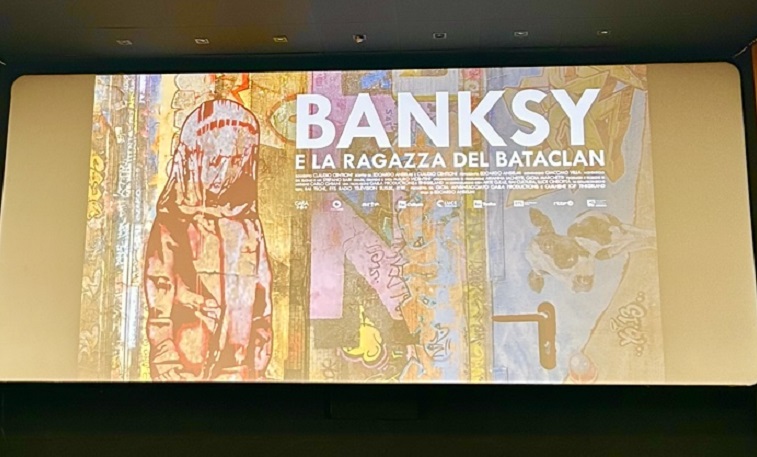Banksy et le Bataclan : une collaboration franco-italienne sur petit écran