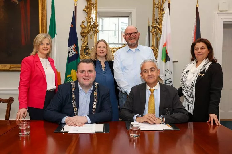 Jumelage de Dublin avec Ramallah, en Palestine