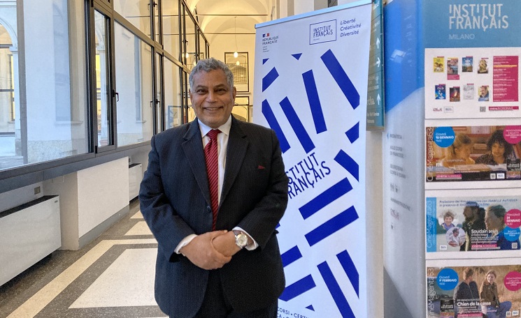 Rencontre avec Sameh Safty, nouveau directeur de l’Institut français Milano