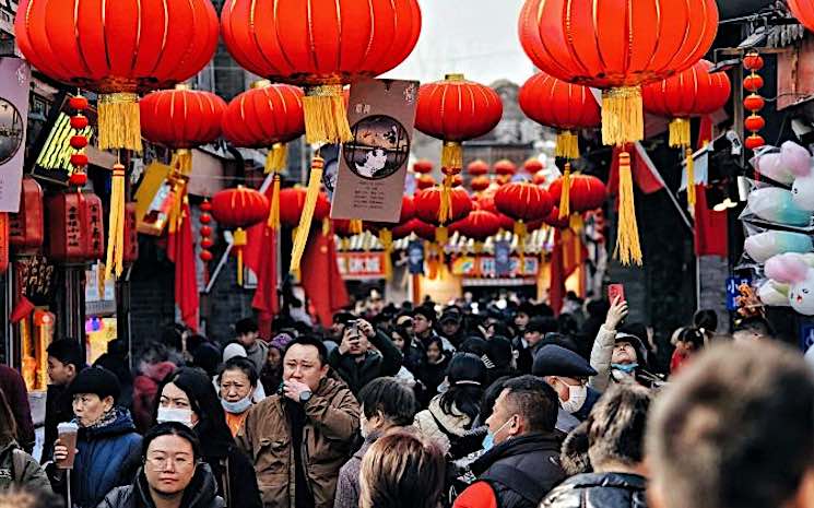 Des chiffres encourageants pour le Nouvel An en Chine