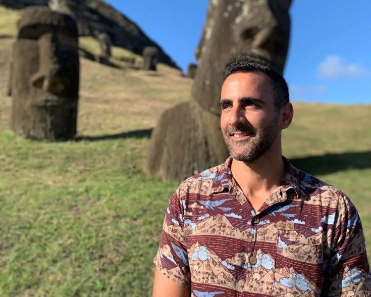 Alexandre Bouet : “Les aléas de la vie m'ont amené sur l'île de Pâques”