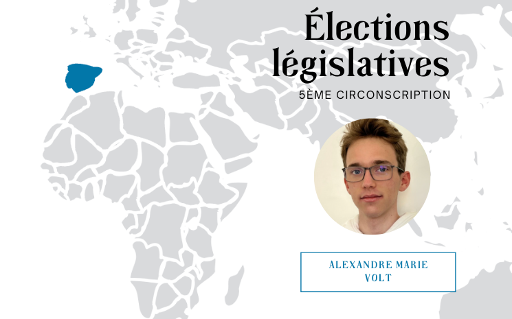Législatives 2024 - Alexandre Marie:"Notre avenir passe par une Europe ...