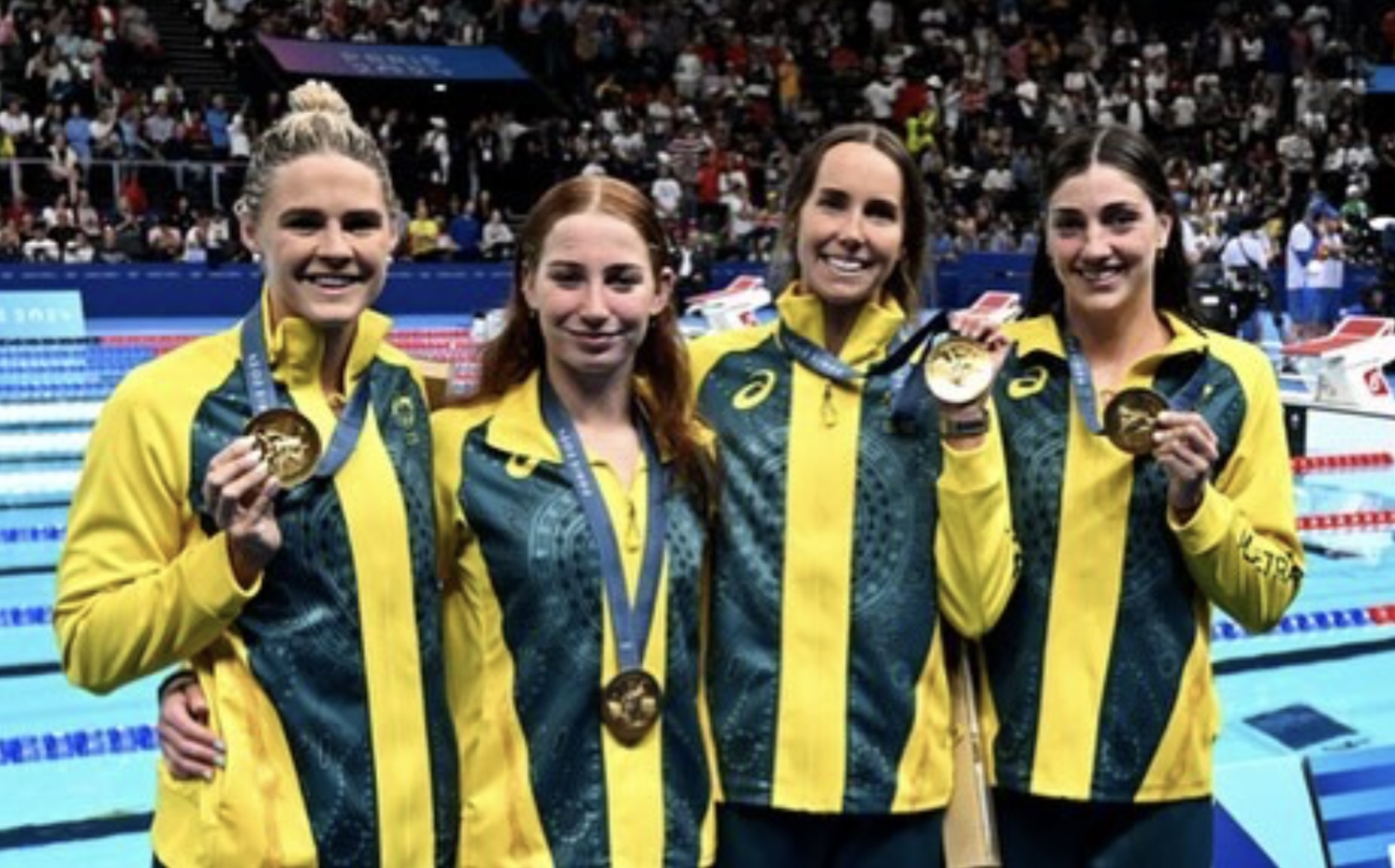 À mi parcours des JO 2024 l’Australie domine les épreuves feminines et ...