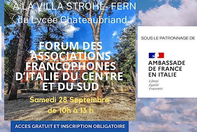 A Rome, le 8ème forum des associations francophones ce samedi