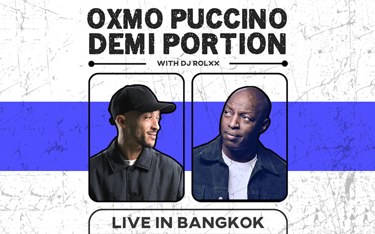 Oxmo Puccino et Demi Portion, deux légendes du rap français à Bangkok