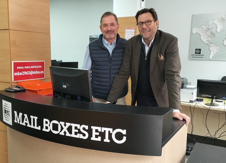 Mail Boxes Etc. à Madrid : Éric Butaud et Philippe Parisot dynamisent ...