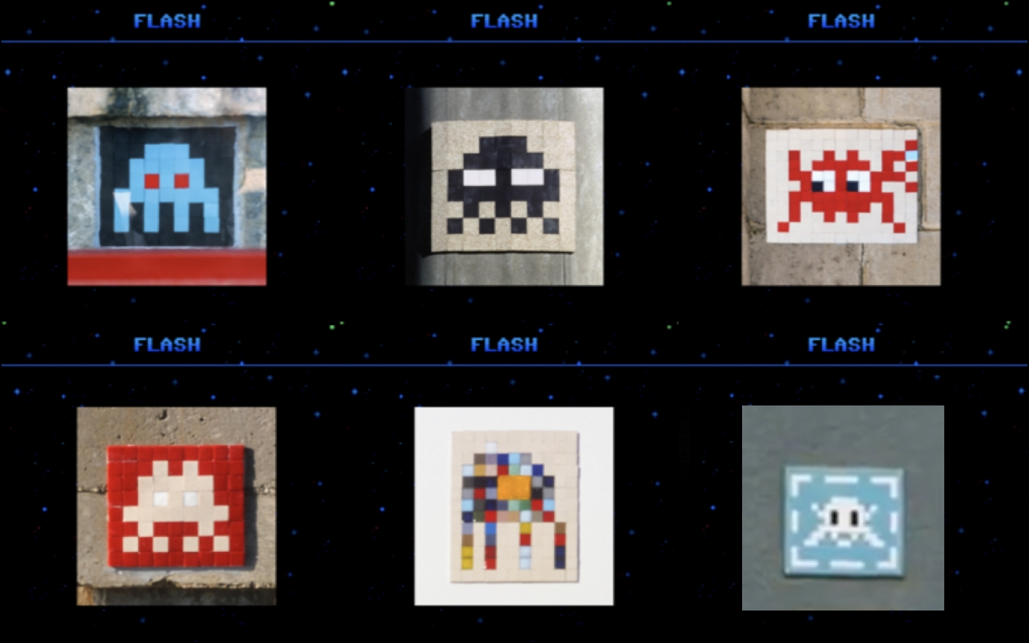 Tout savoir sur les mosaïques en carreaux de céramique Space Invaders à ...