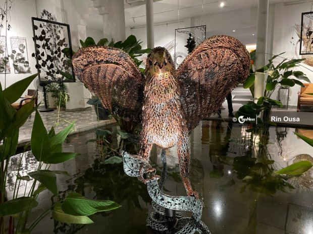 L'écho de la nature à travers l'art de Ouk Chim Vichet à Phnom Penh