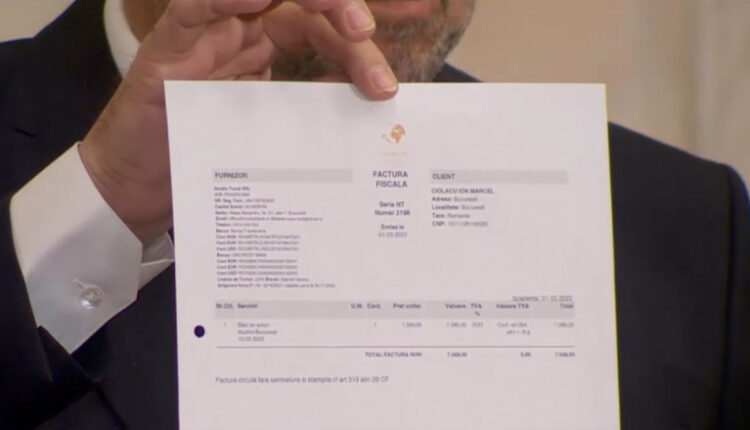 Le Premier ministre Marcel Ciolacu montre les factures des vols de luxe ...