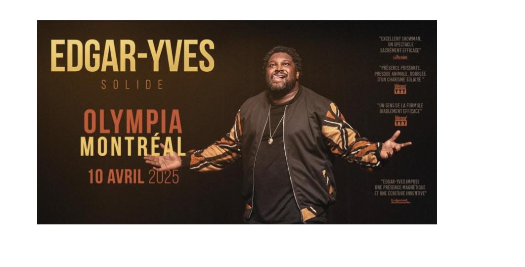 EDGAR YVES : L’IMPERTINENCE AU SERVICE DU RIRE