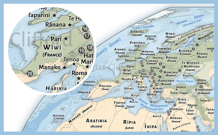 En Māori, le mot France se traduit par “Wiwi”