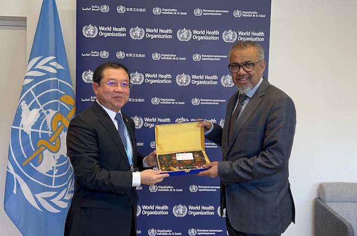 La coopération Cambodge-OMS réaffirmée