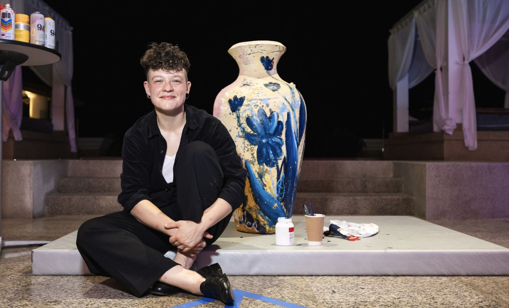 Chloé Kelly Miller, une peintre française autodidacte exposée à Phuket