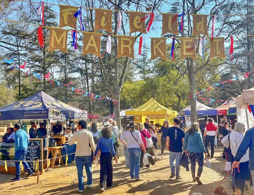 Une journée à la française au « Field Market » à Sandton