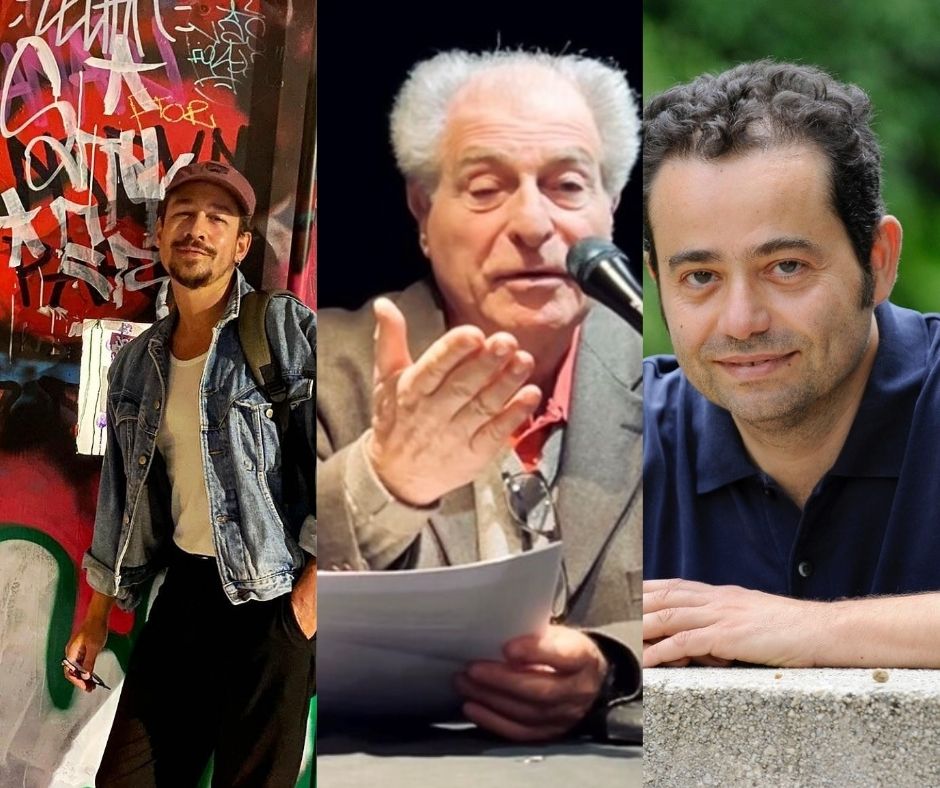 Grégory Rateau, Sylvestre Clancier, Guillaume Métayer, 3 poètes ...