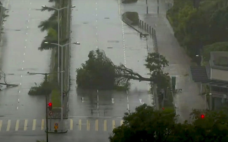 Typhon Ragasa à Hong Kong à l'heure du bilan