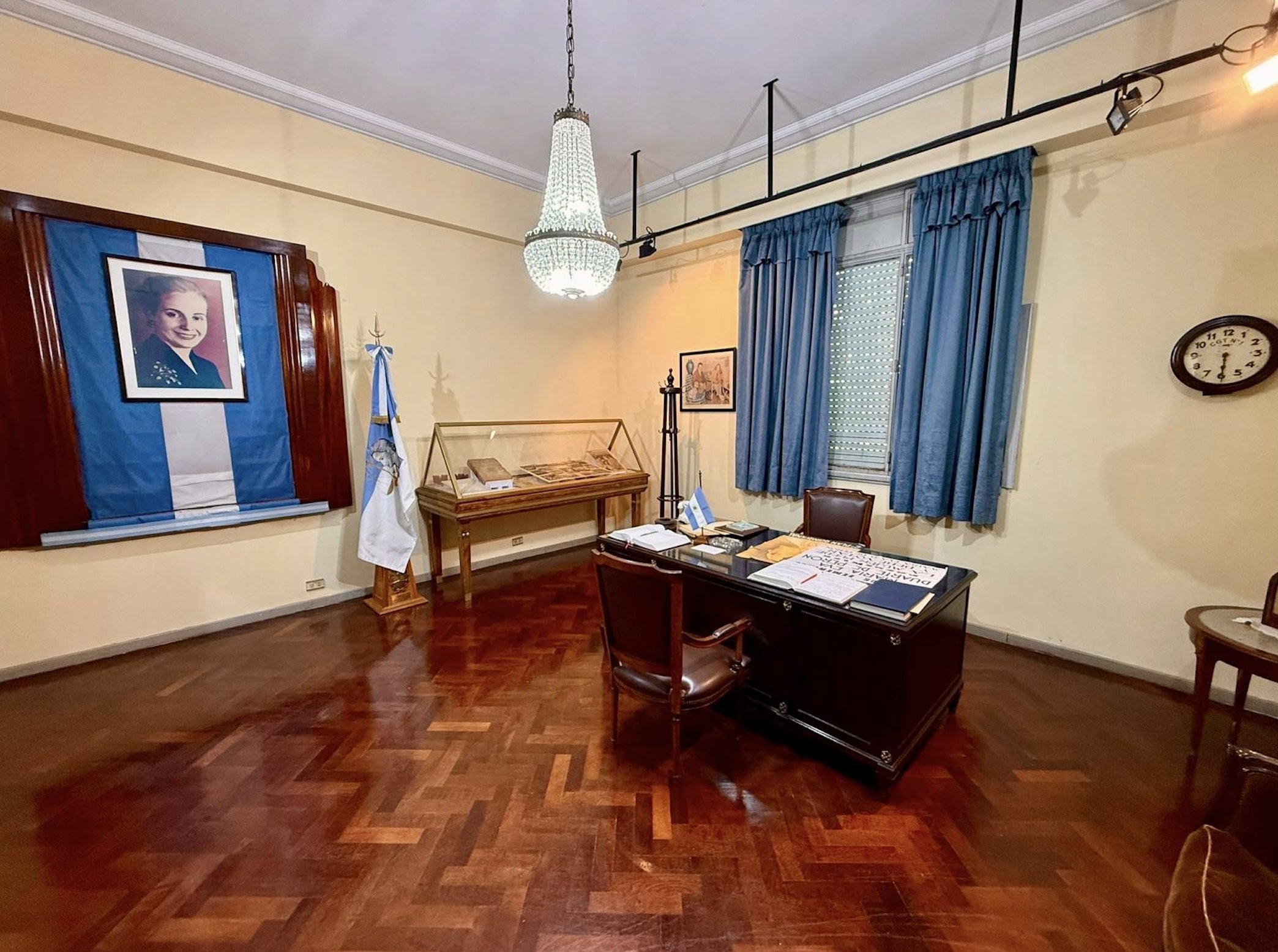 Photo de la semaine : Le bureau d'Éva Duarte de Perón