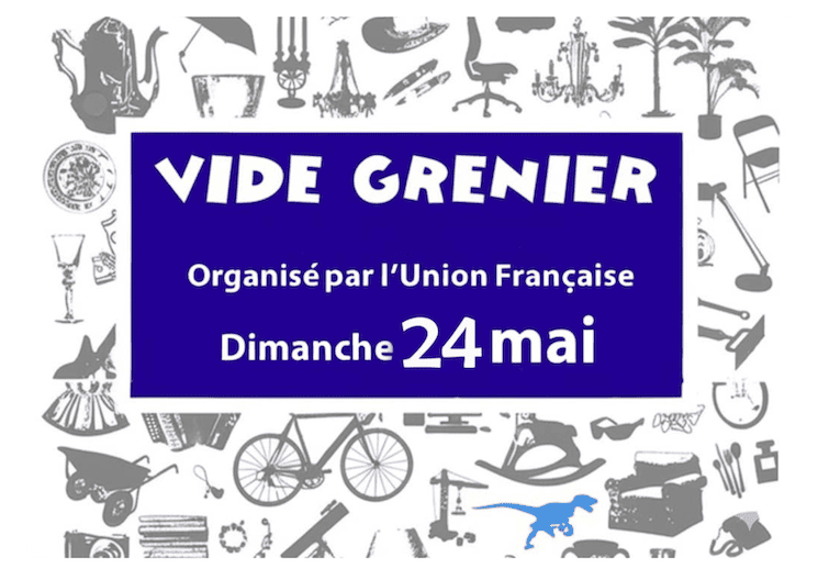 Vide-grenier de l’Union Française à Tarabya le 24 mai