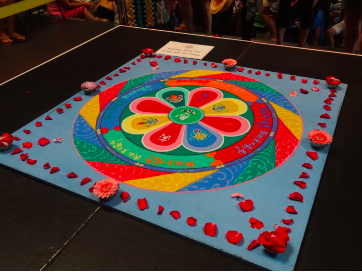 TIBET FESTIVAL – La cérémonie de la destruction du mandala