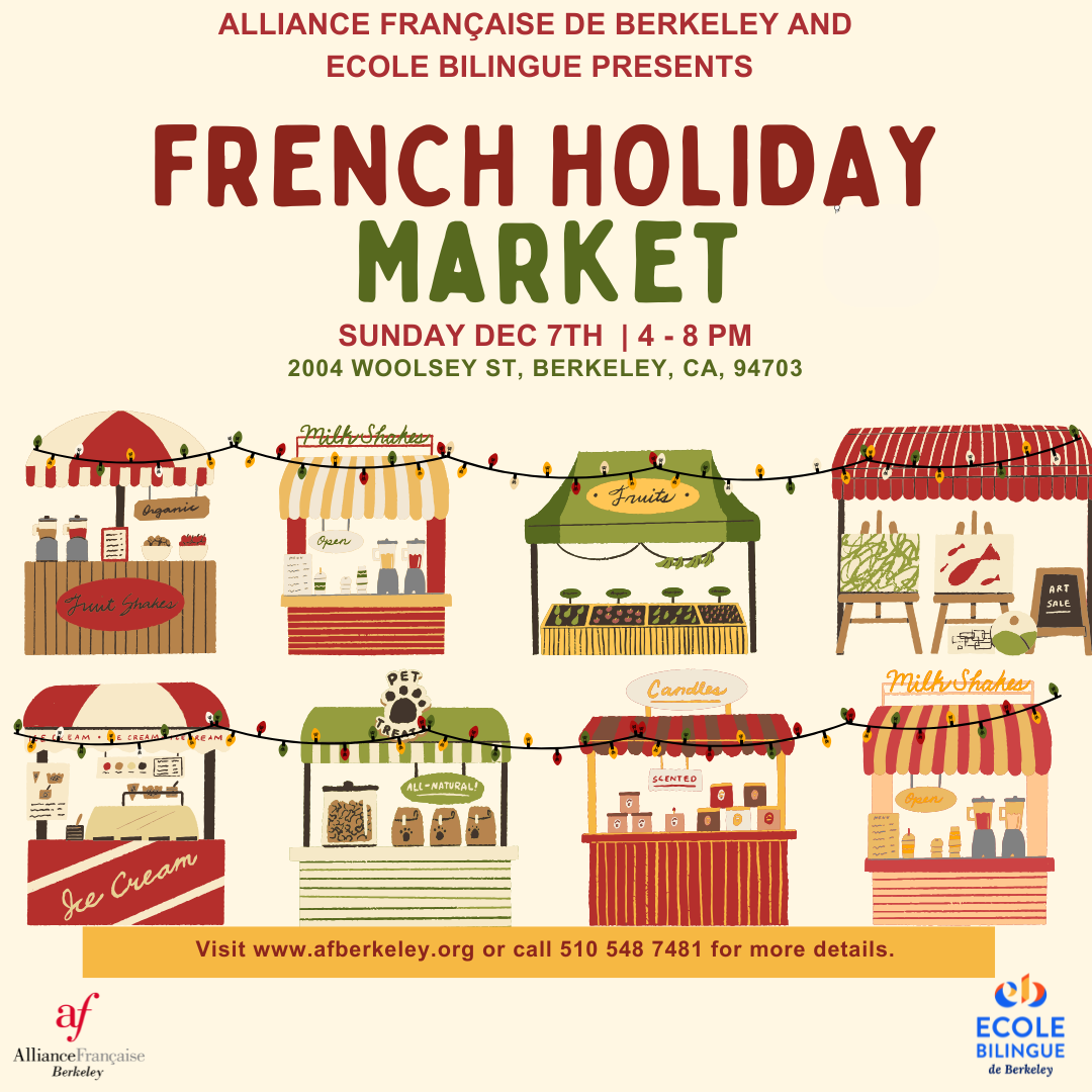 French Holiday Market à l'Alliance Francaise de Berkeley