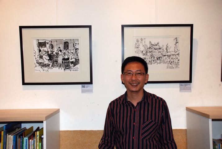 Khoo Cheang Hin - La vie quotidienne à Penang à travers la peinture