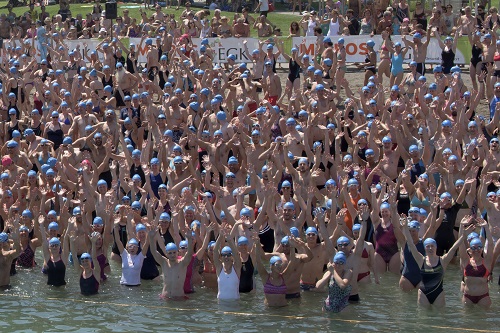 SEEÜBERQUERUNG -Traverser le lac de Zurich à la nage