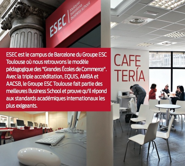 ESEC – Le campus Barcelone de TOULOUSE BUSINESS SCHOOL