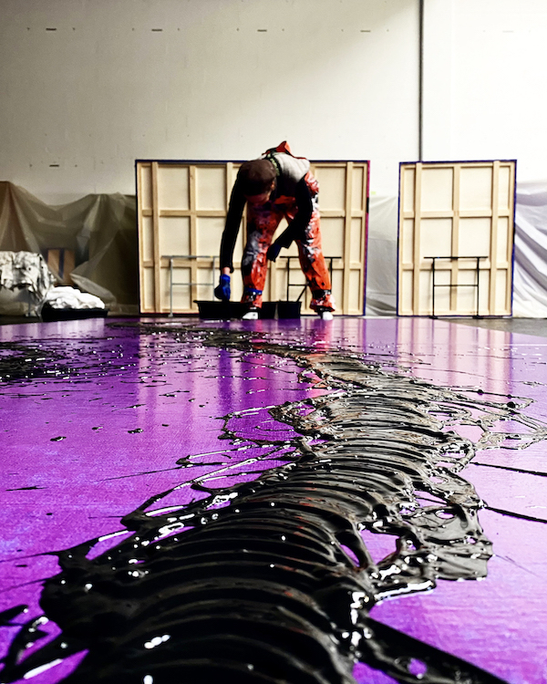 Fabienne Verdier à Dubaï, venez admirer un trésor vivant de la peinture ...