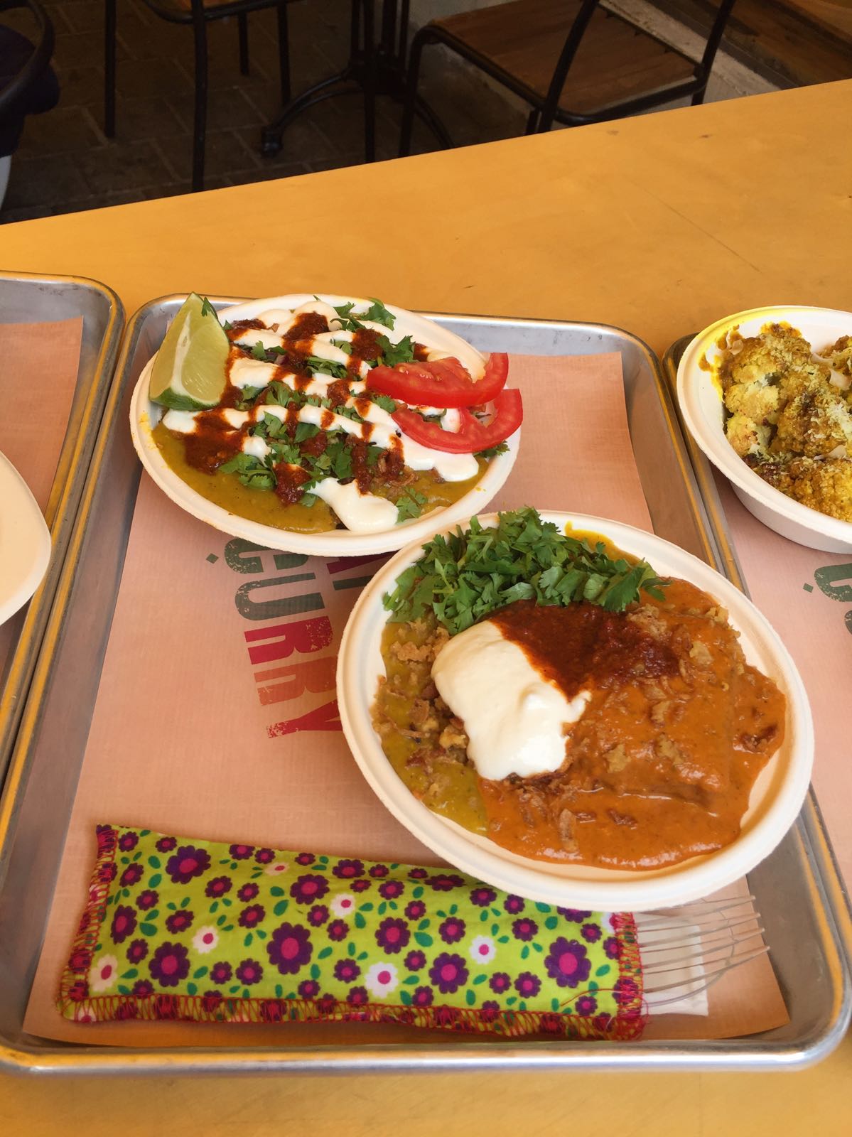 Captain Curry, un street food indien aromatique et haut en couleurs