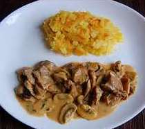 RECETTE DE TANIA K - Emincé de veau zurichoise